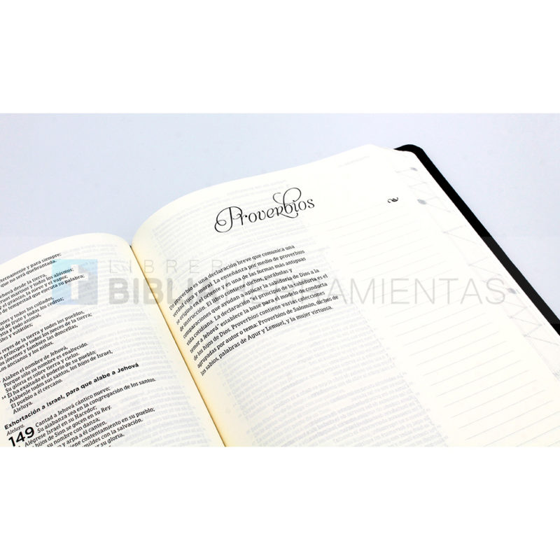 Biblia de apuntes RVR1960 – Pasta dura símil piel – Librería Biblia ...